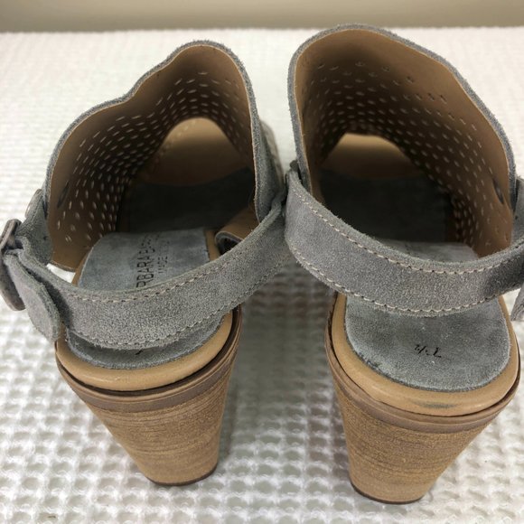 Barbara Barbieri | Shoes | Barbara Barbieri Gray Laser Cut Leather ...